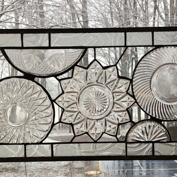 Stained Glass Transom Window - Etsy