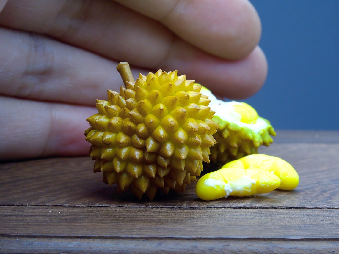1:12 Scale Realistic Miniature Durian Dollhouse Food Fake Food ...