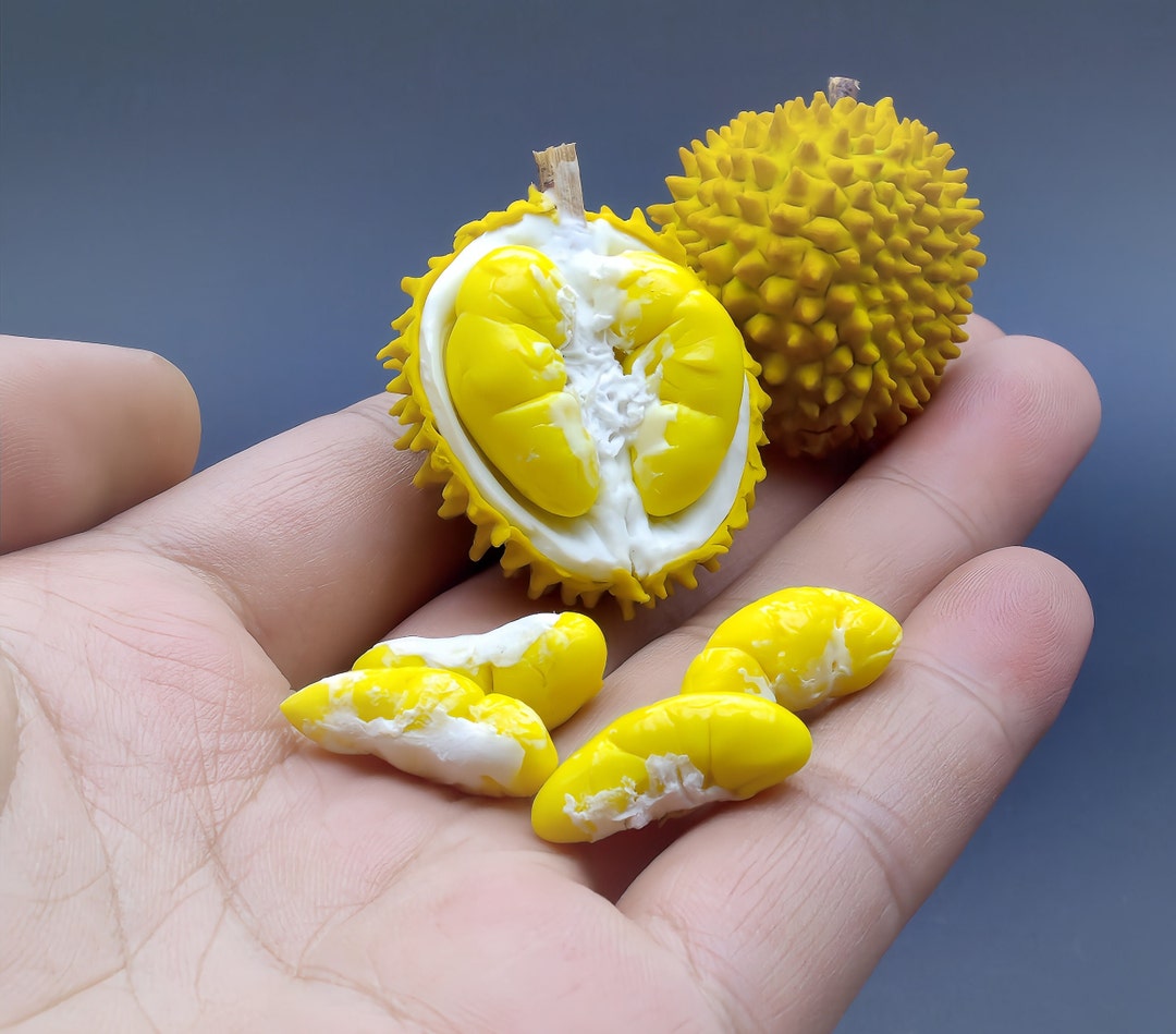 1:12 Scale Realistic Miniature Durian - Dollhouse Food | Fake Food ...