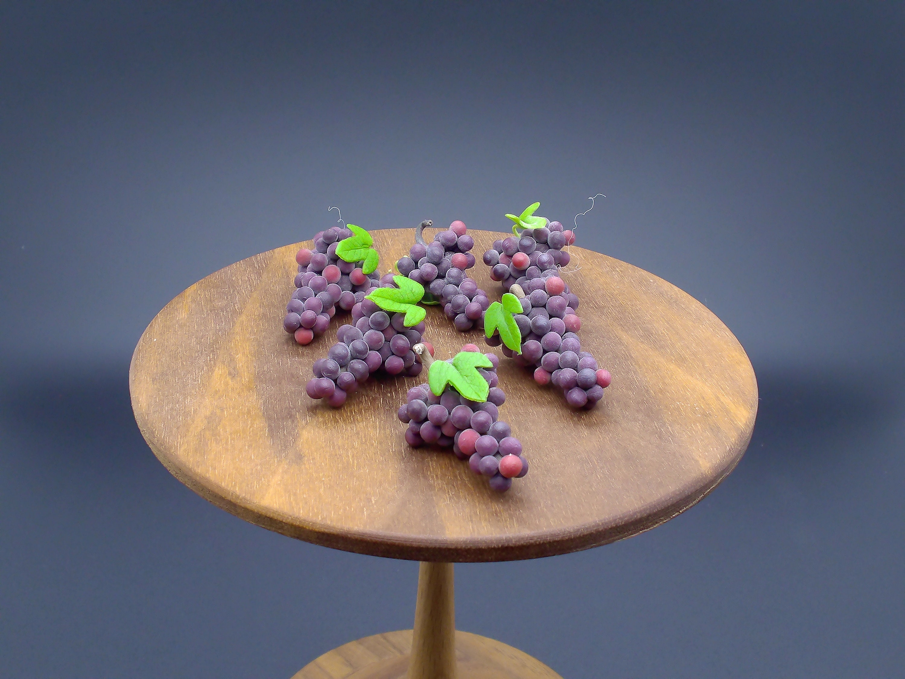 1/12 Scale Realistic Miniature Grapes - Dollhouse Food | Fake Food ...
