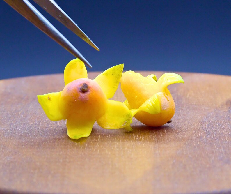 1:12 Scale Realistic Miniature Mango - Dollhouse Food | Fake Food ...