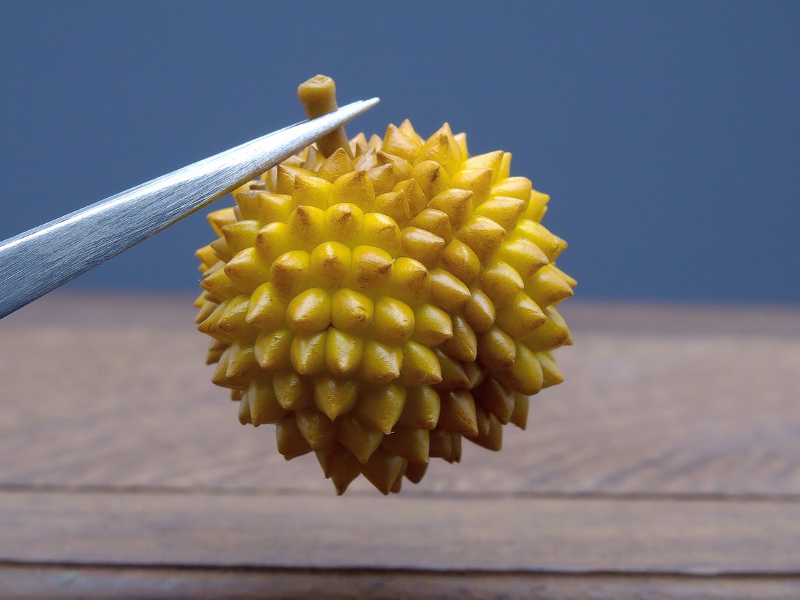 1:12 Scale Realistic Miniature Durian Dollhouse Food Fake Food ...