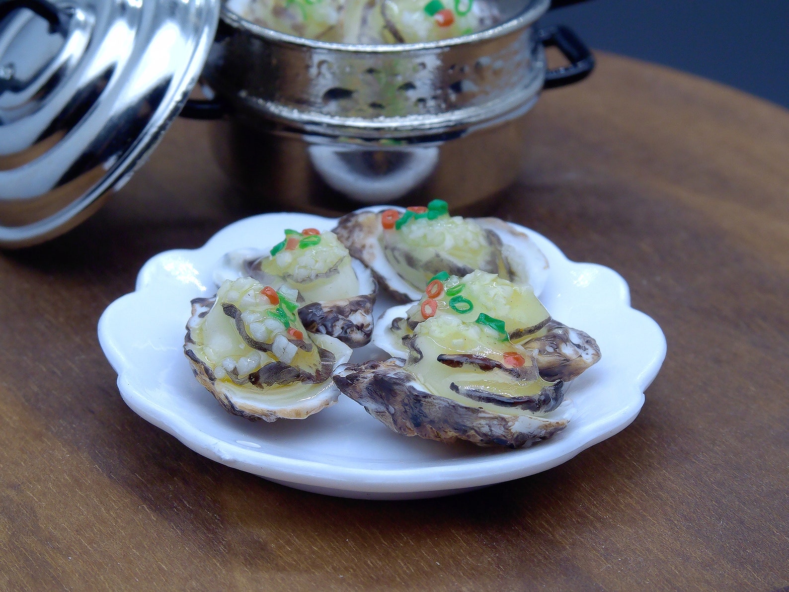 Resin Clay Miniature Oyster - Realistic Dollhouse Food, 1/12 Scale - Etsy