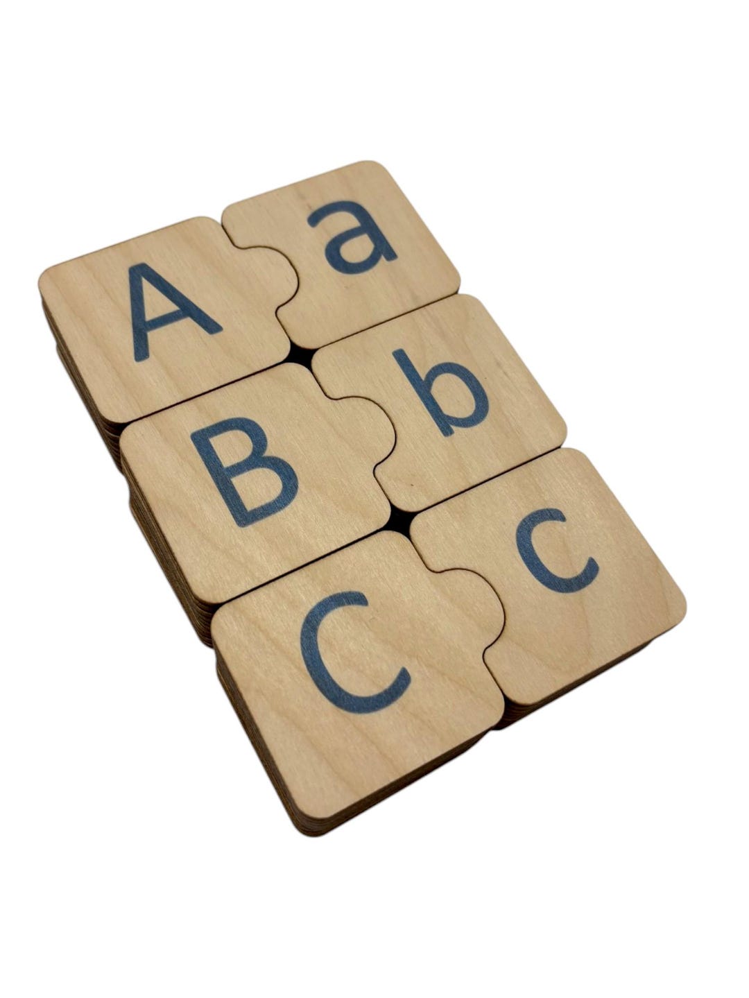 Wooden Alphabet Puzzle: Multilingual Language Learning Board With ...