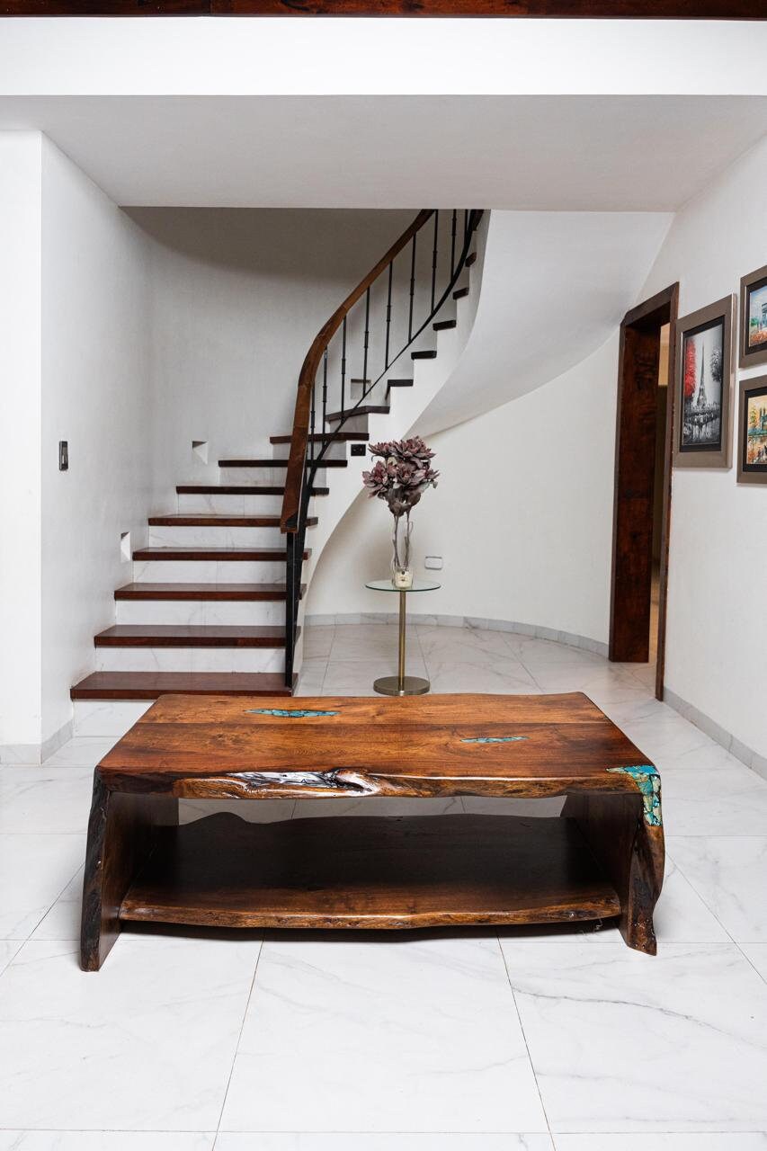 Coffe Table Laja Mesa De Centro - Etsy