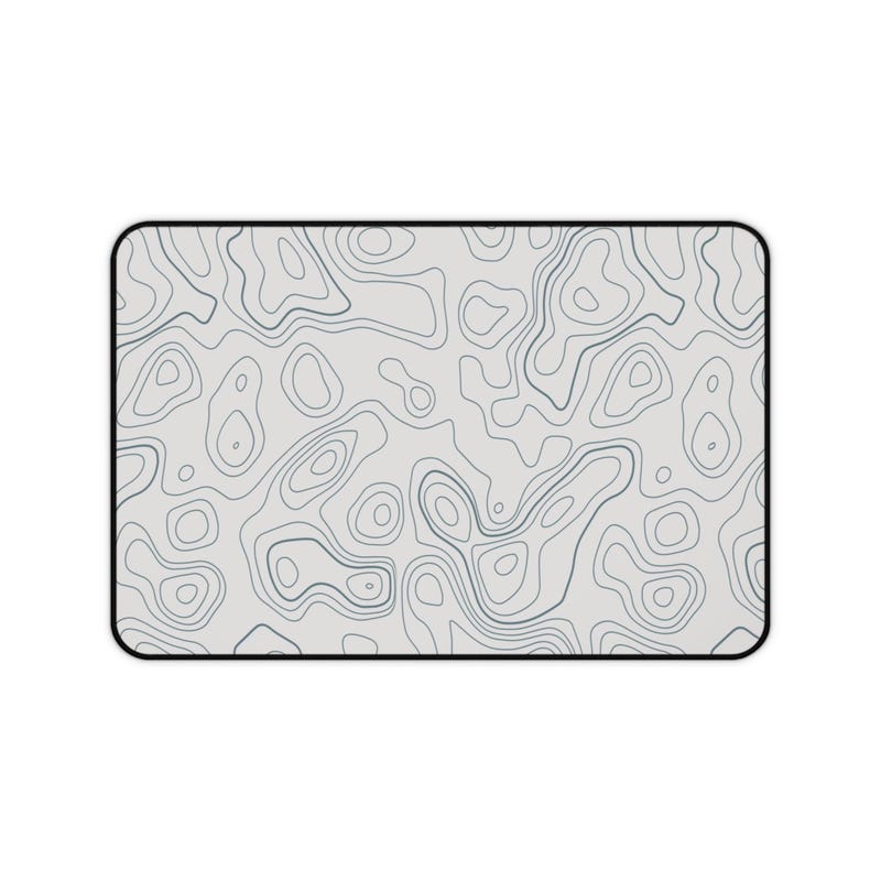 White Topo Mousepad - Etsy