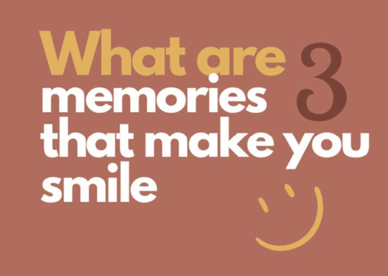 Memories That Make You Smile - Etsy