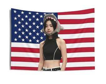 Itzy Ryujin America Flag Banner, Born to Be Ryujin Kpop Flag, Itzy ...