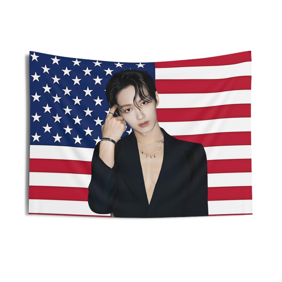 Jun Seventeen Flag, Custom Seventeen Flag, Seventeen Merch, Seventeen ...
