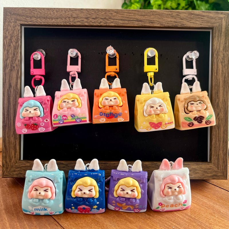 Labubu Keychain - Etsy