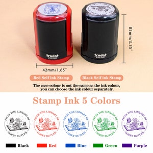 Personalised Book Embosser | Custom Any Logo | From the Library of Book ...