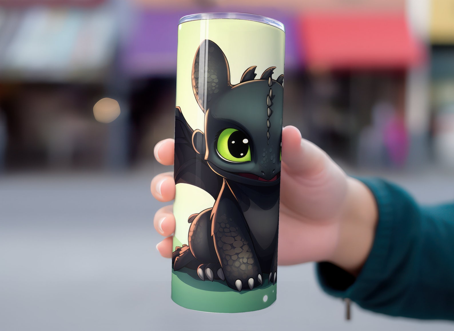 Toothless Tumbler Wrap: Sublimation Design (digital Download) - Etsy