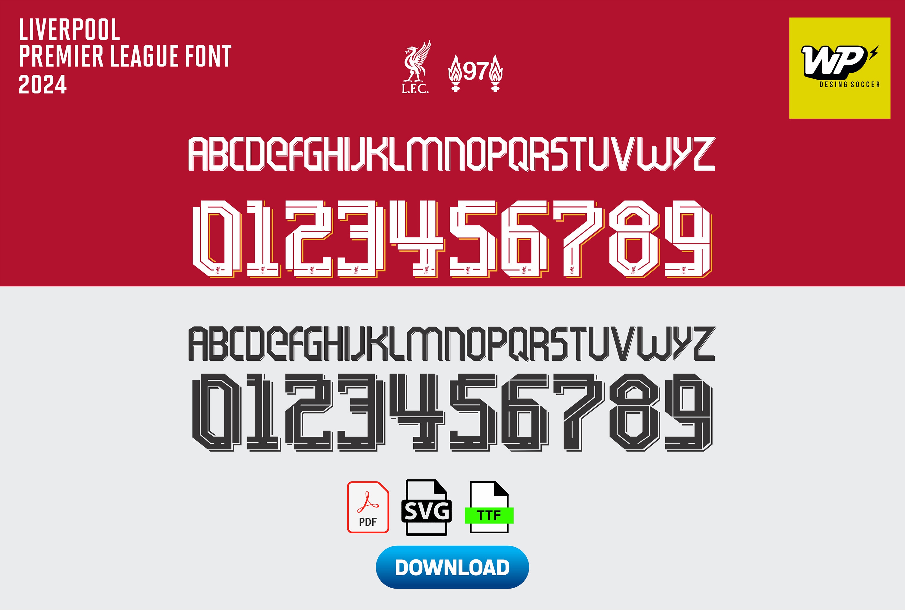 Font Liverpool 2024 Svg Ttf Otf - Etsy