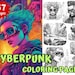 Cyberpunk Coloring Pages, Cyberpunk Coloring Book, Coloring Pages ...