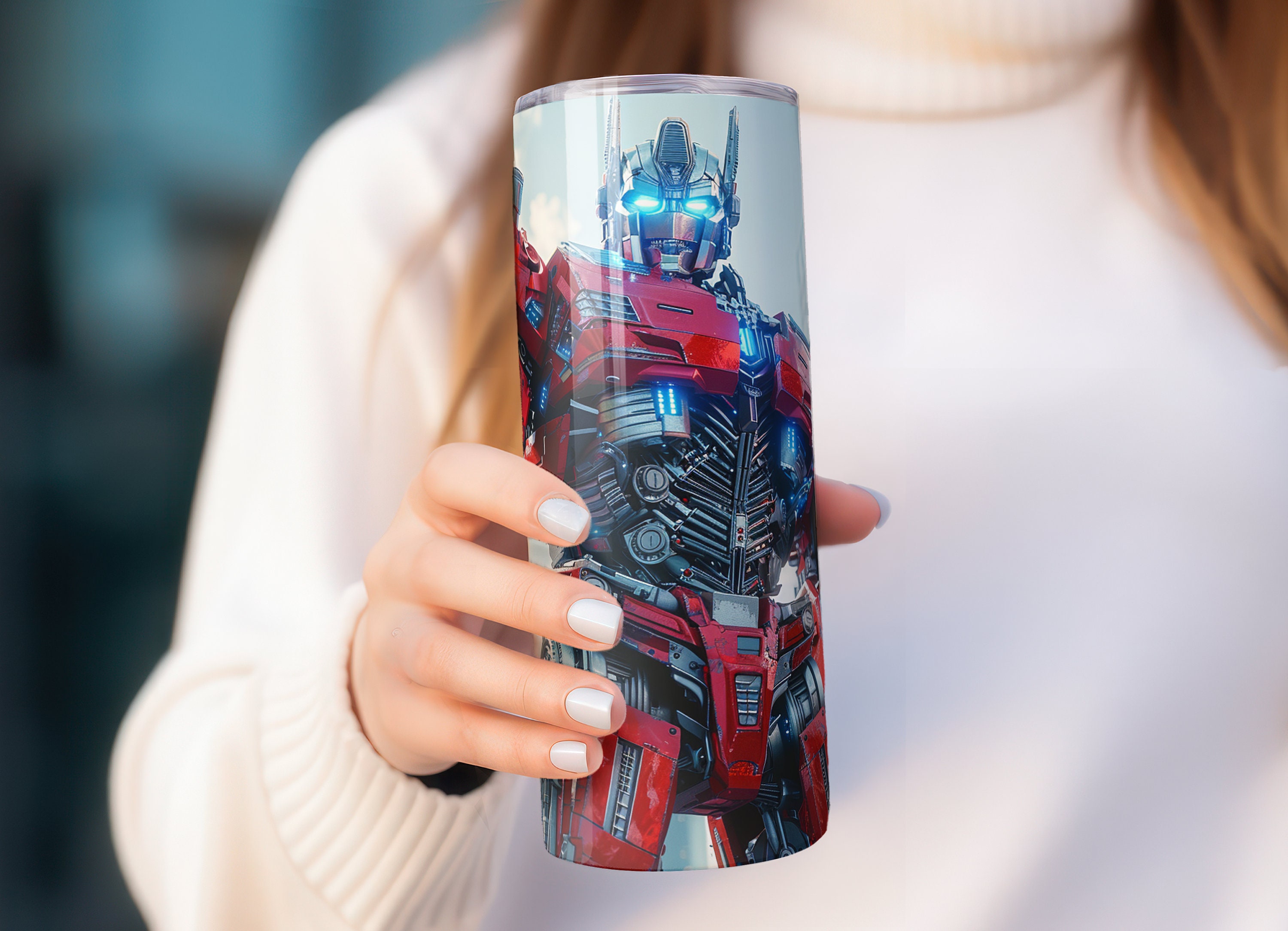 Transformers Tumbler Wrap, 20oz Transformers Wrap PNG, Tumbler ...