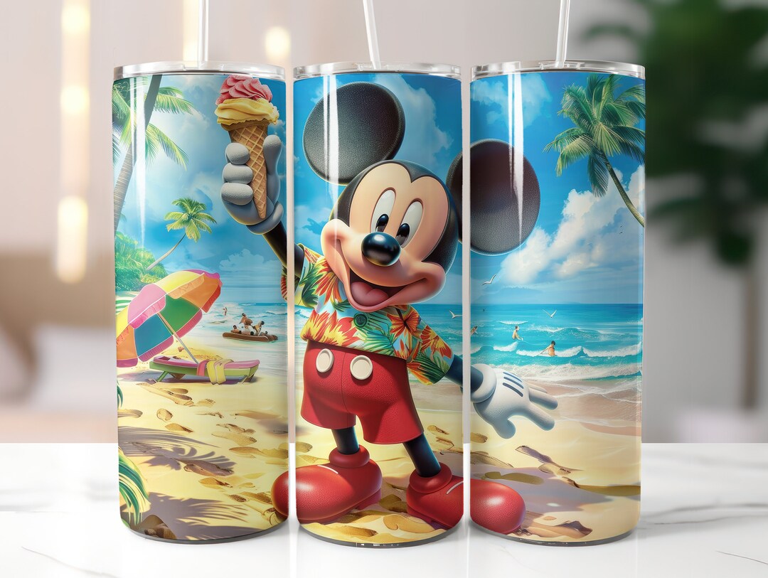 Mickey Mouse Tumbler Wrap, 20oz Mickey Mouse Wrap PNG, Tumbler ...