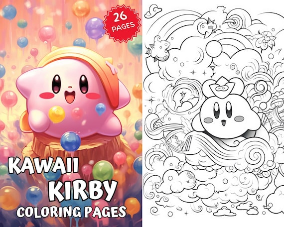 Kirby Printable Coloring Pages [2025]
