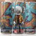 Kaws Tumbler Wrap, 20oz Skinny Tumbler Kaws Wrap PNG, Tumbler ...