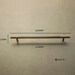 Bronze Knurled Bar Handles/ Bronze Cabinet Door Handle/bronze Cabinet ...