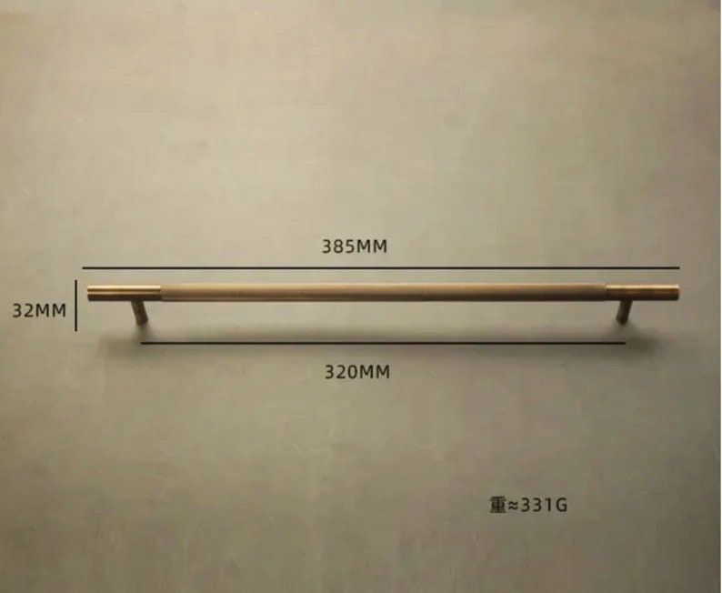 Bronze Knurled Bar Handles/ Bronze Cabinet Door Handle/bronze Cabinet ...