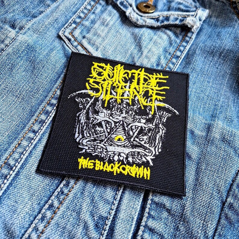 Suicide Silence Embroidered Patch Badge Applique Iron On - Etsy