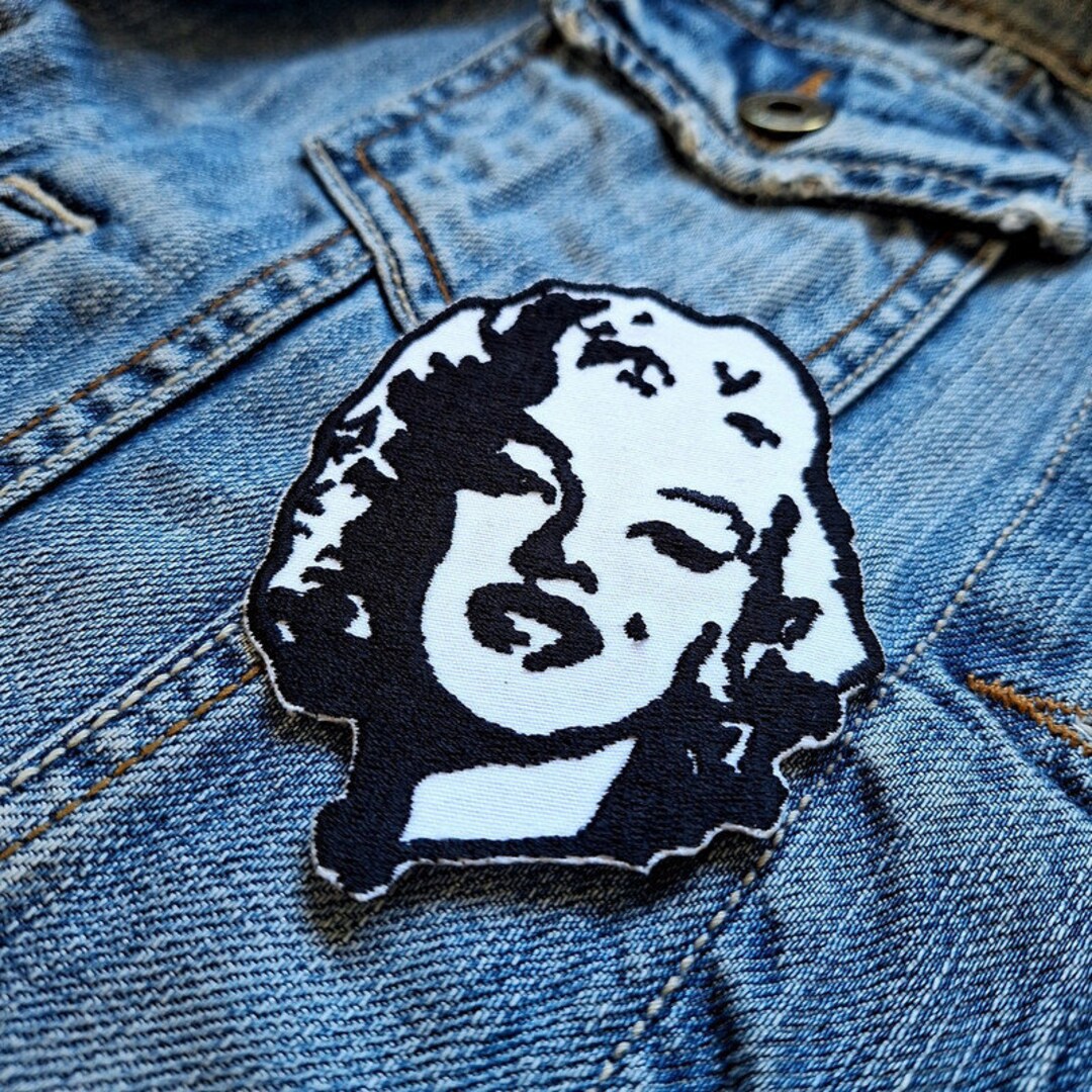 Marilyn Manson Embroidered Patch Badge Applique Iron On - Etsy