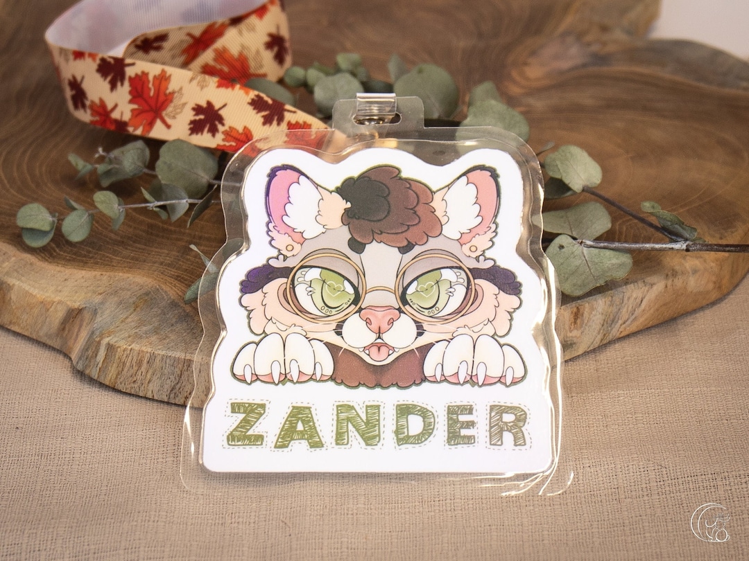 Custom Badge | Fursuit Badge Commission | Physical and Digital Version ...
