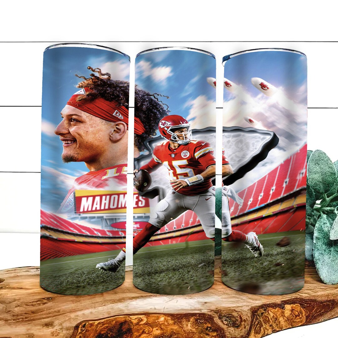 Patrick Mahomes Tumbler 20oz Wrap Design, Special Edition, DIGITAL ...