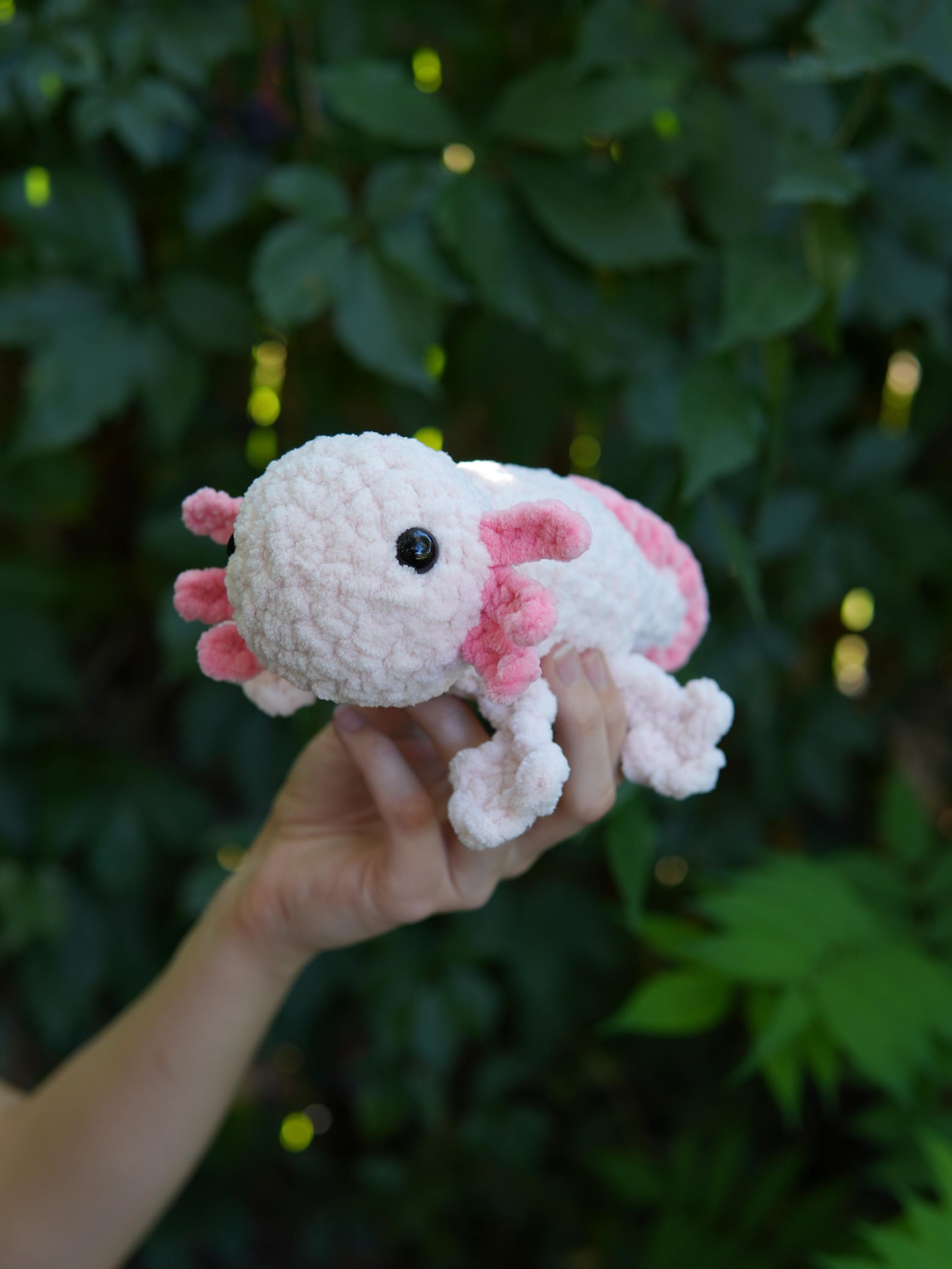 Axolotl Stuffed Animal | Cute Axolotl Amigurumi | Axolotl Crochet ...