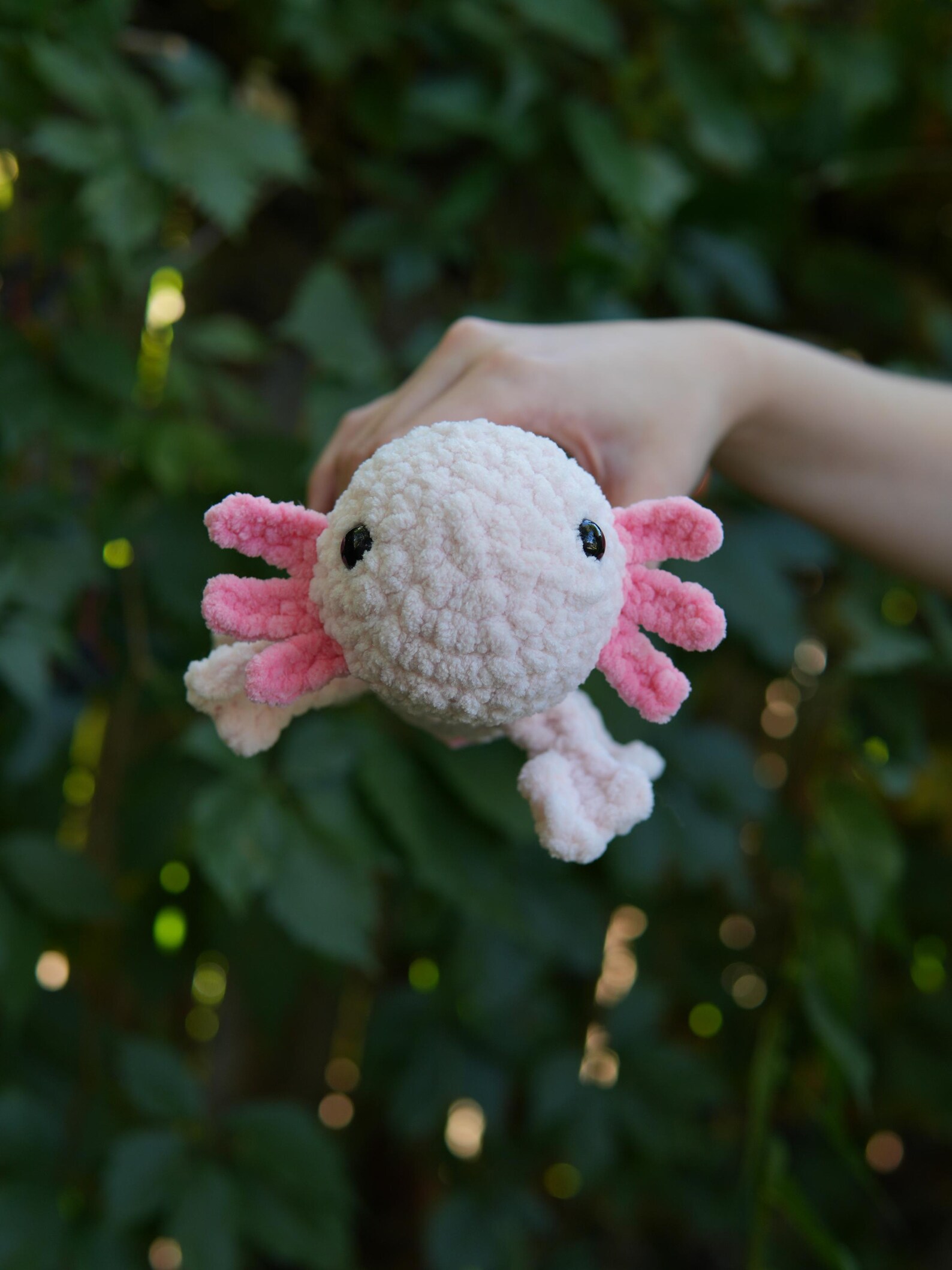 Axolotl Stuffed Animal | Cute Axolotl Amigurumi | Axolotl Crochet ...