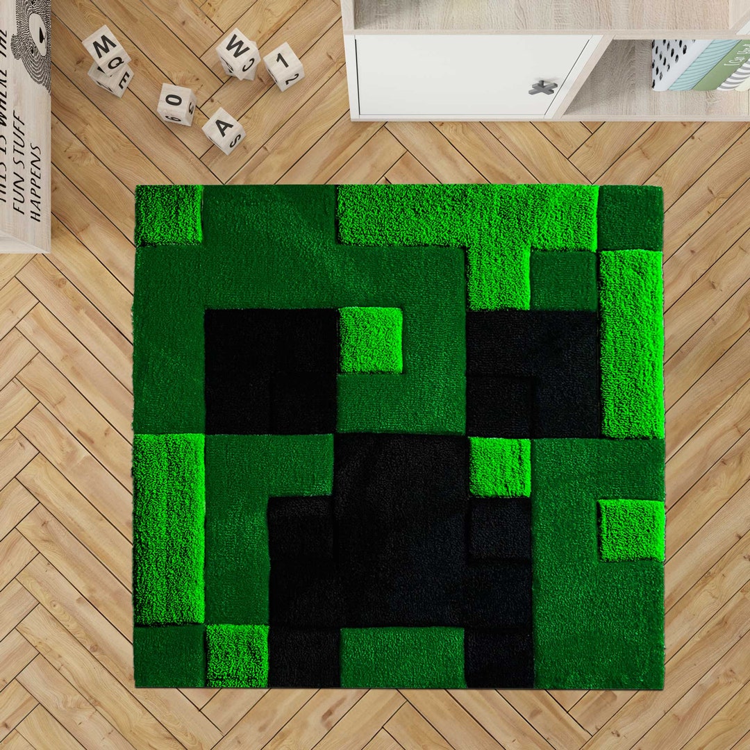 Minecraft Inspired Home Decor, Switch Game Machine Shape Floor Mat ...