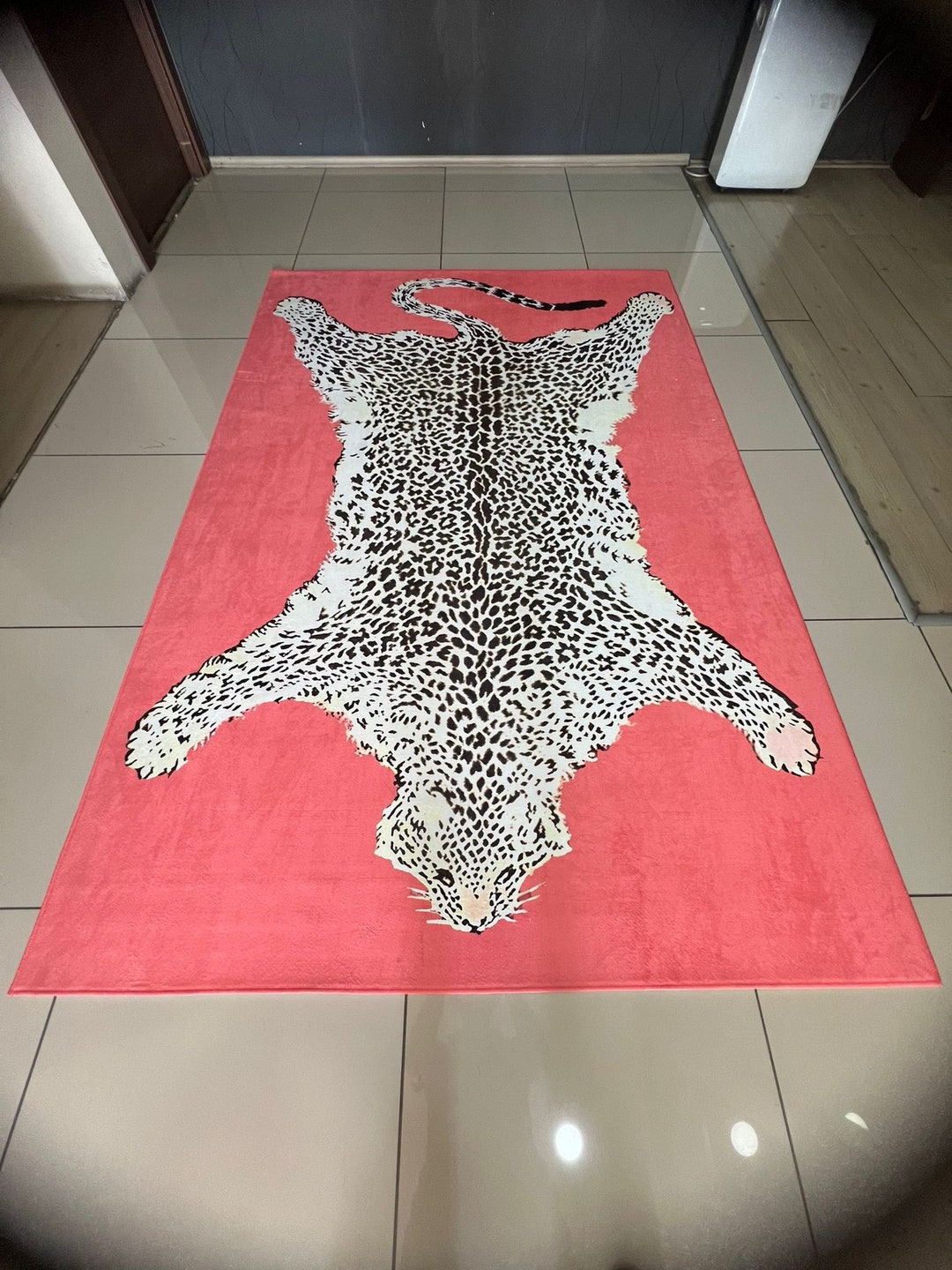 Tibetan Tiger Rug, Tiger Rug, Tiger Decor, Animal Rug, Gift for Her ...