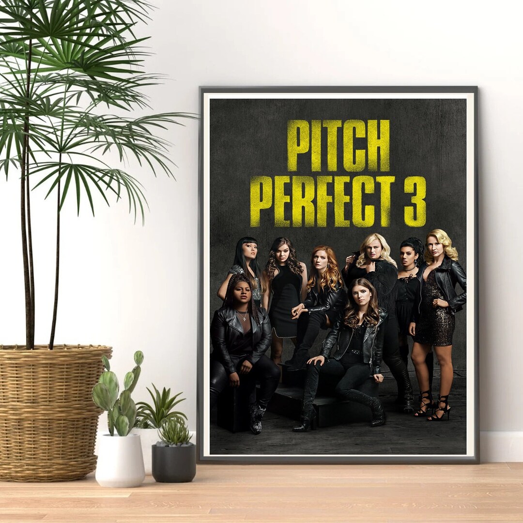 Pitch Perfect 3 Movie Poster Print Canvas Wall Art Room Decor Movie Art ...