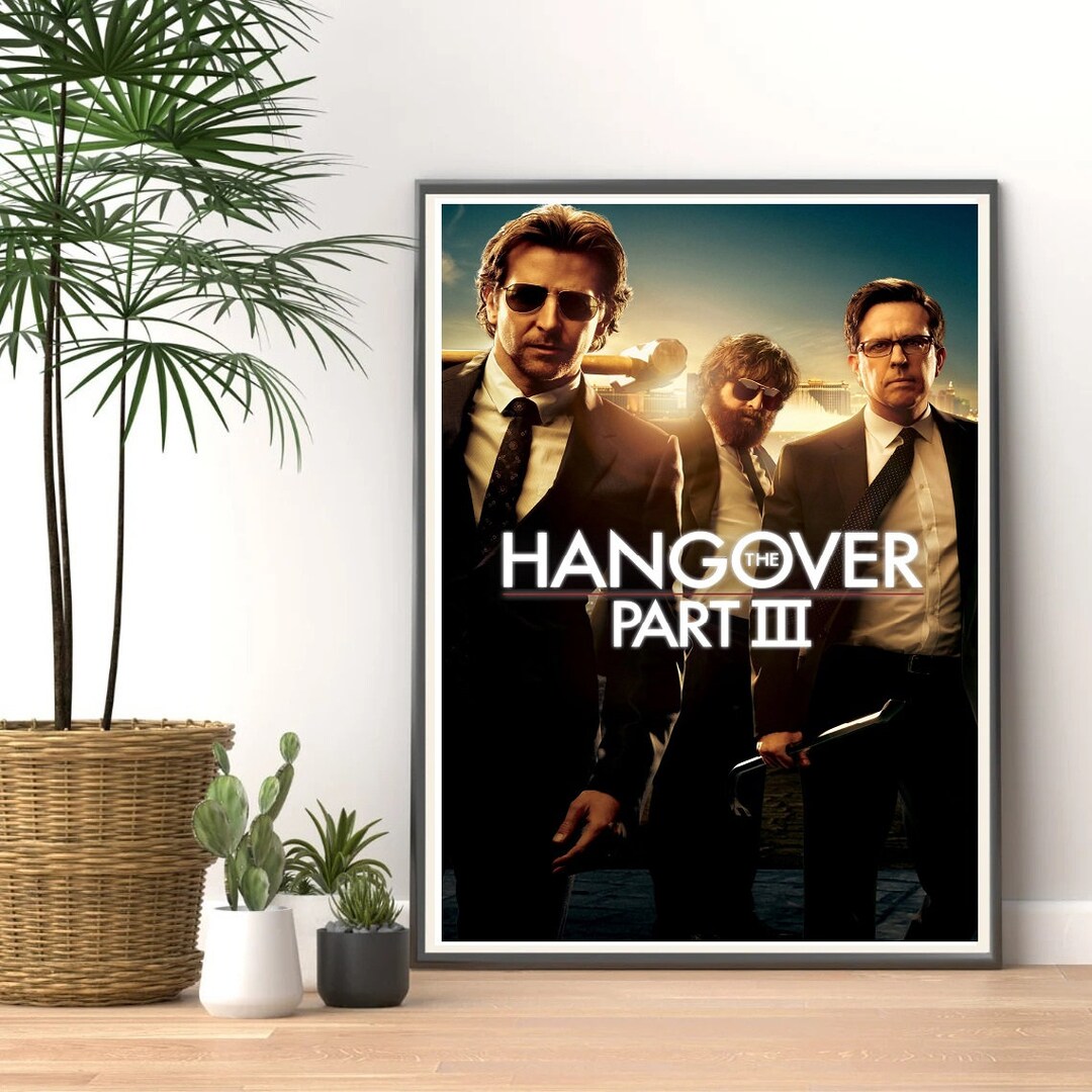 The Hangover Part III (2013) Movie Poster Print, Canvas Wall Art, Room ...