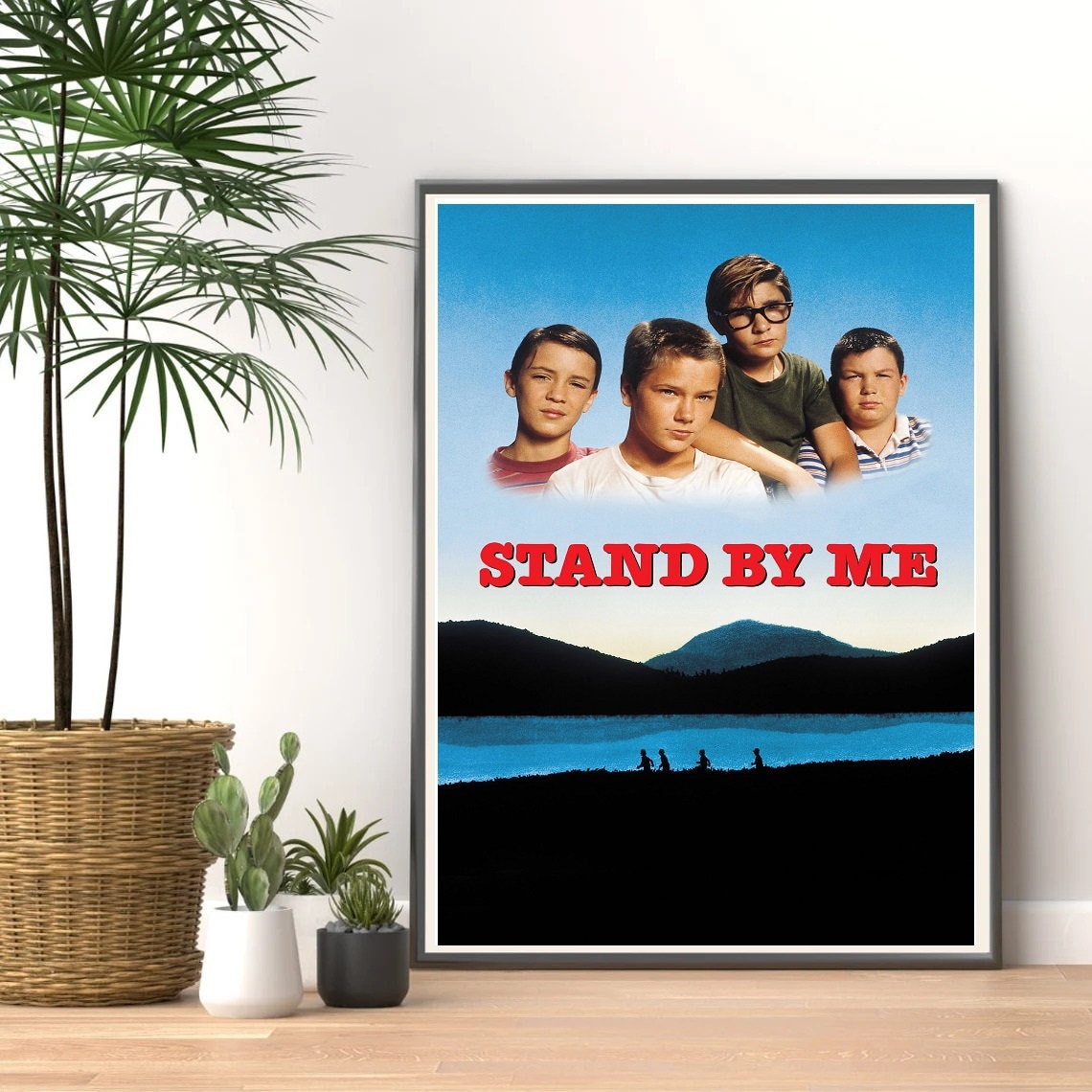 Stand by Me 1986 Movie Poster Print, Canvas Wall Art, Room Decor, Movie ...