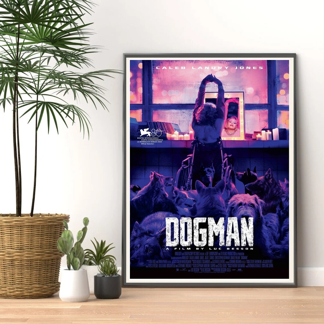 Dogman (2023) Movie Poster Print, Canvas Wall Art, Room Decor, Movie ...