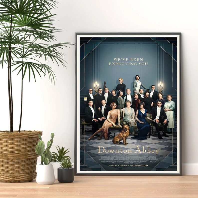 Downton Abbey (2019) Movie Poster Print, Canvas Wall Art, Room Decor ...