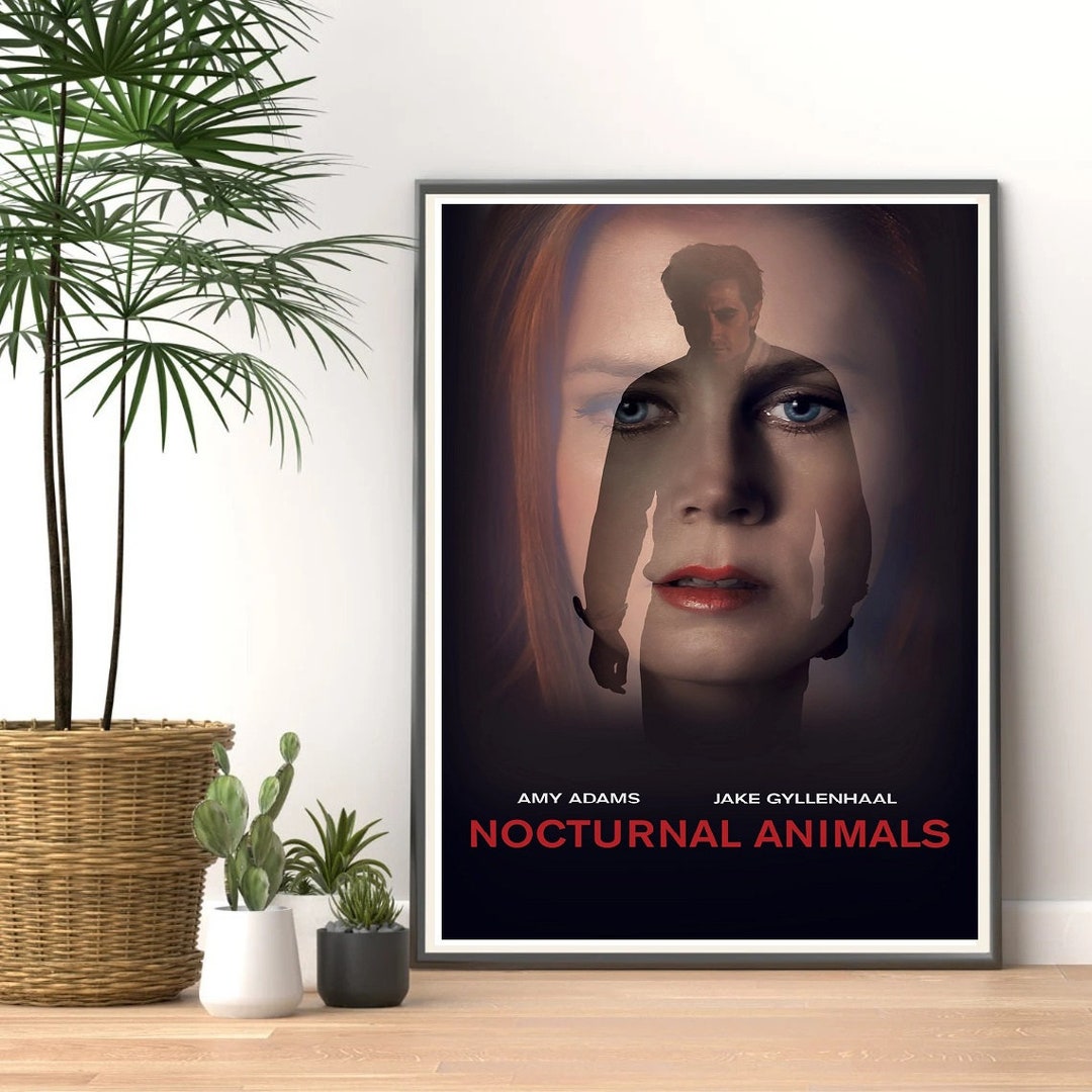 Nocturnal Animals (2016) Movie Poster Print Canvas Wall Art Room Decor ...