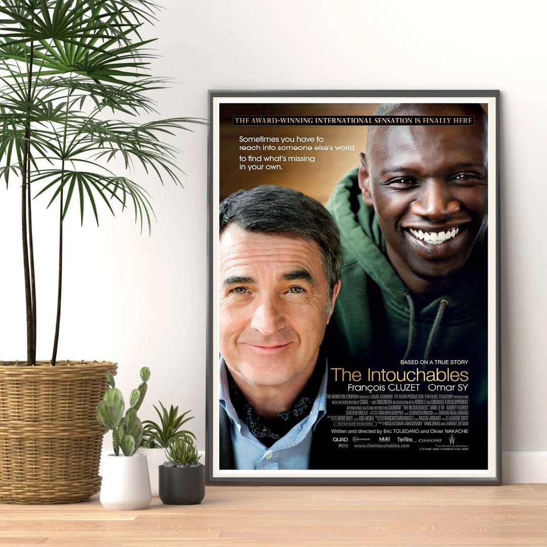 The Intouchables (2011) Movie Poster Print, Canvas Wall Art, Room Decor ...