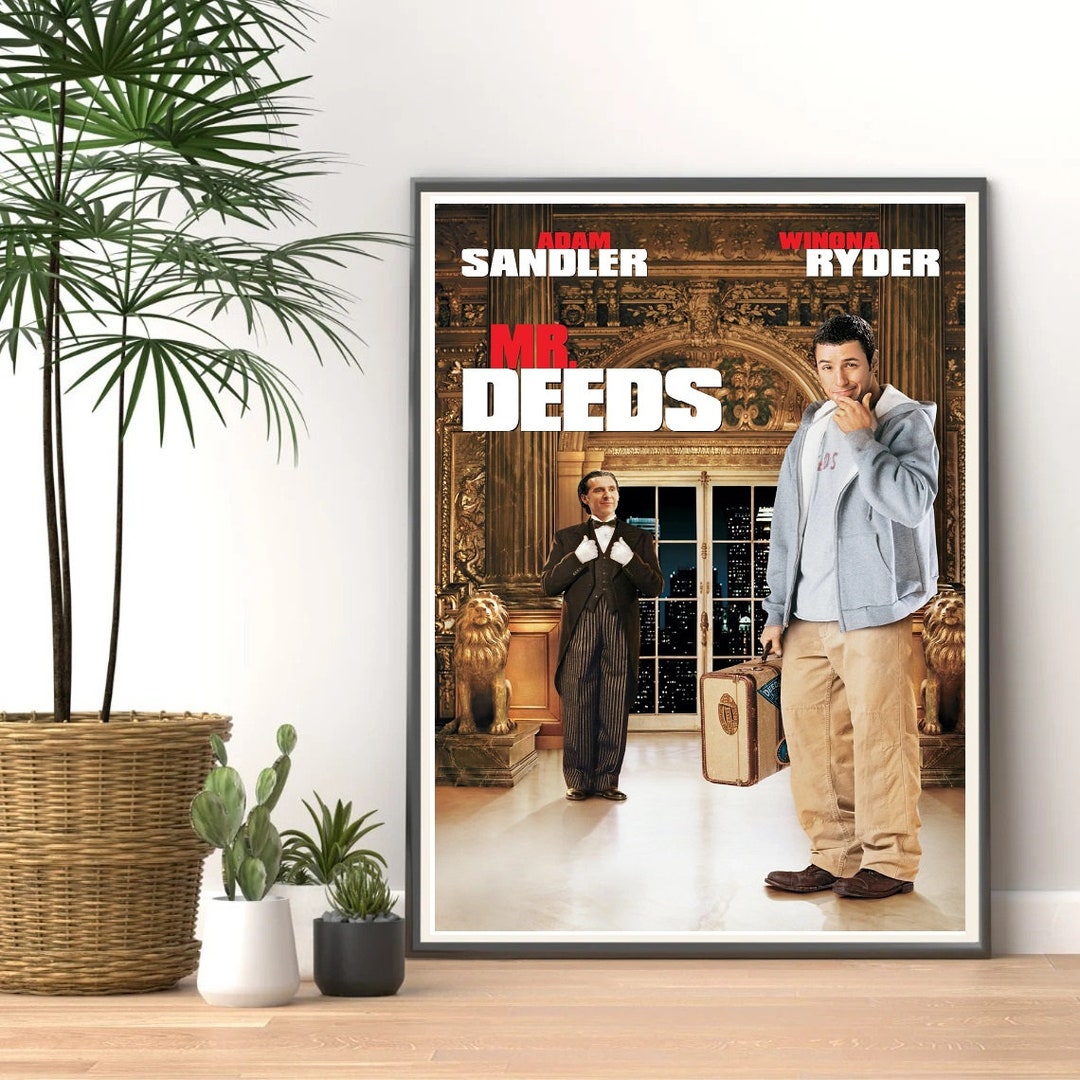 Mr. Deeds (2002) Movie Poster Print Canvas Wall Art Room Decor Movie ...