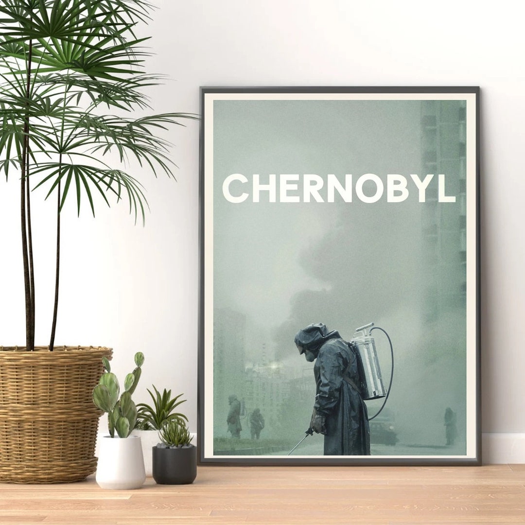 Chernobyl (2019) TV Show Movie Poster Print, Canvas Wall Art, Room ...