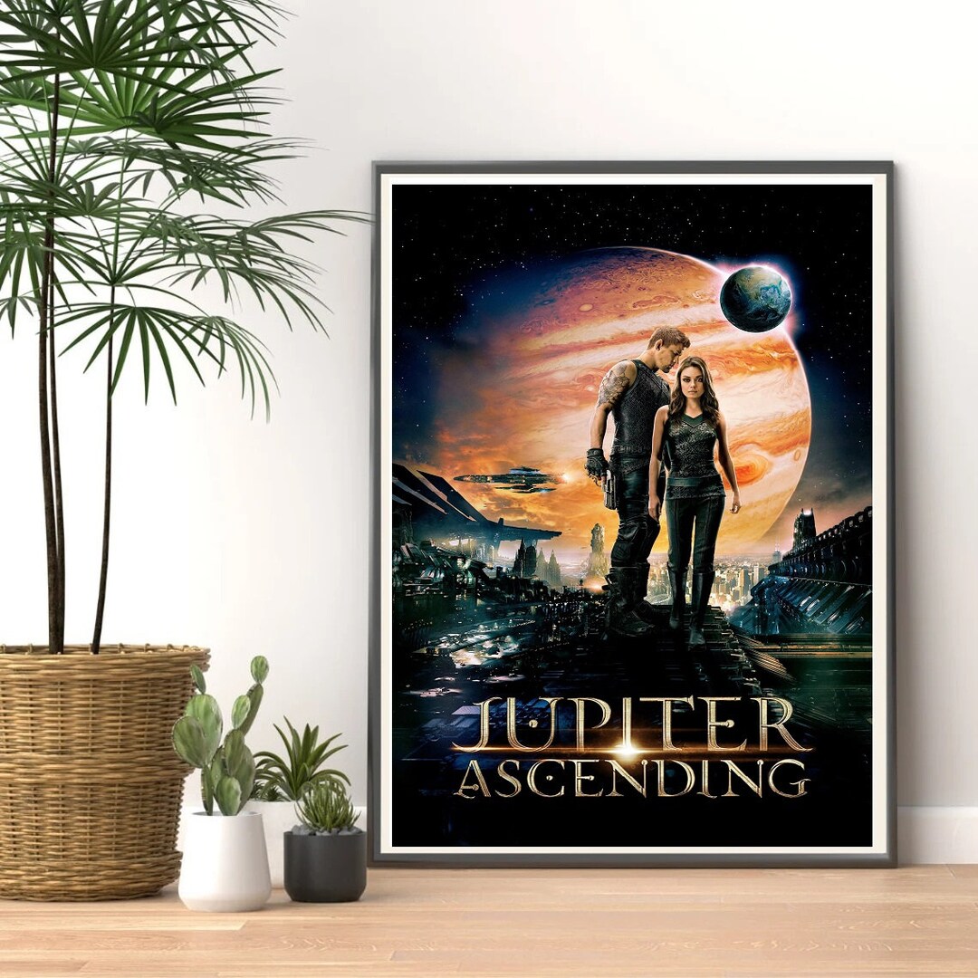 Jupiter Ascending (2015) Movie Poster Print Canvas Wall Art Room Decor ...