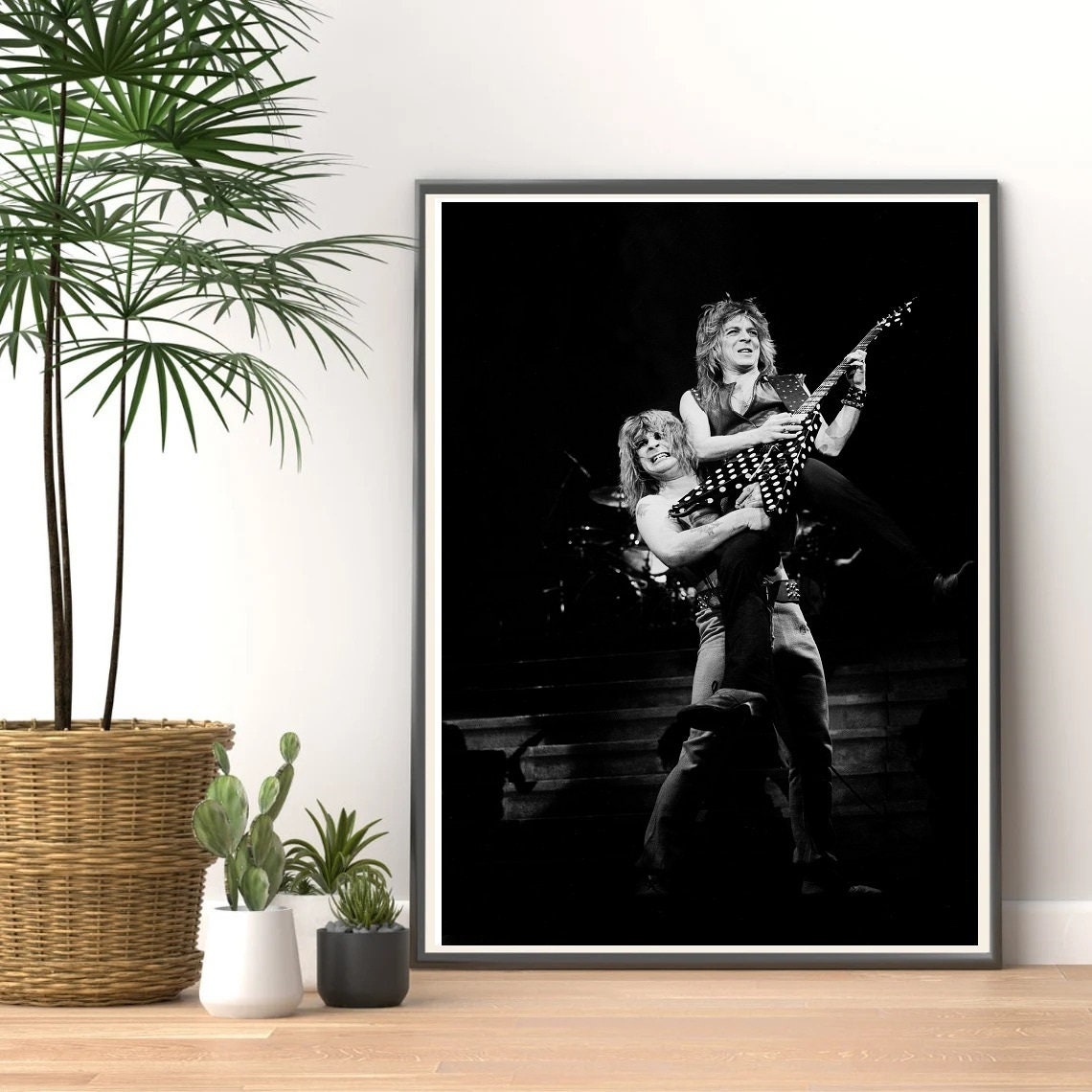 Ozzy Osbourne Randy Rhoads Movie Poster Print Canvas Wall Art Room ...