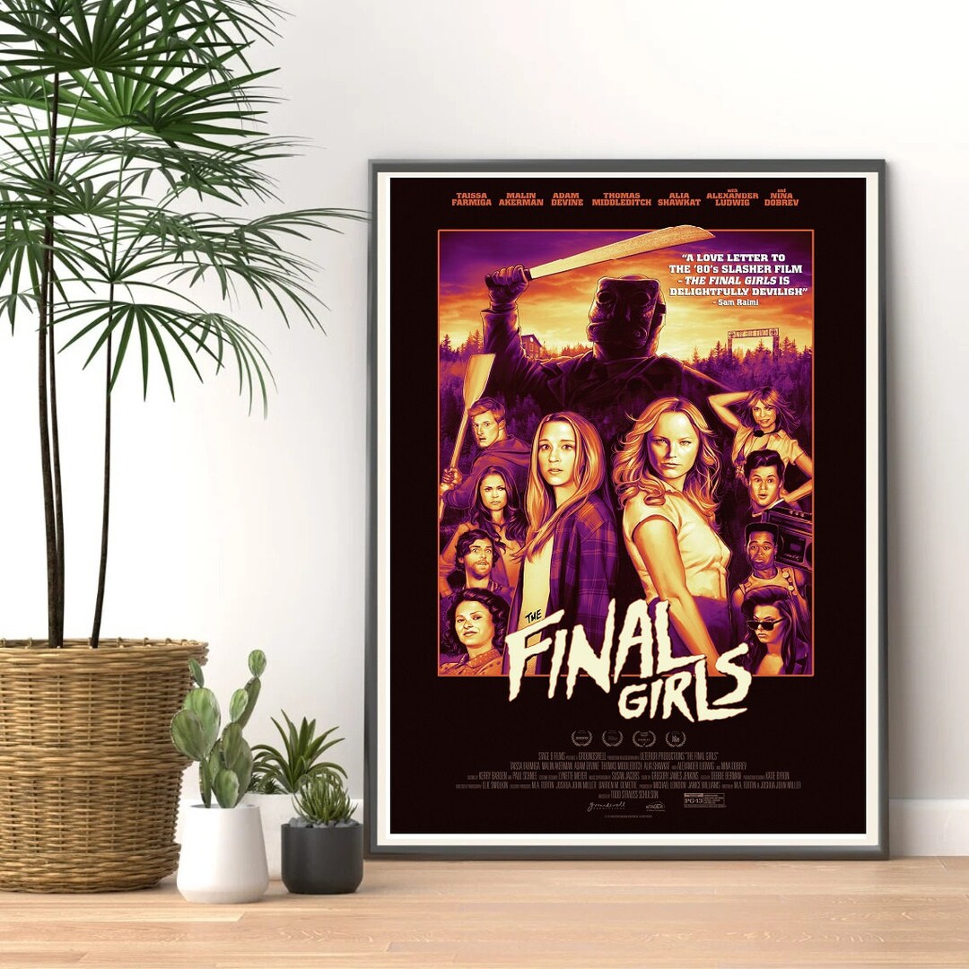 Final Girls Movie Poster Print, Canvas Wall Art, Room Decor, Movie Art ...