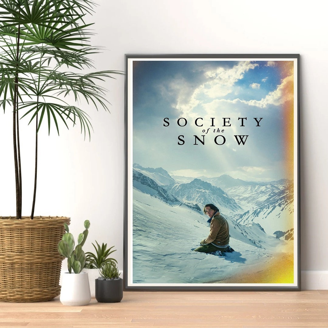 Society of the Snow Movie Poster Print, Canvas Wall Art, Room Decor ...