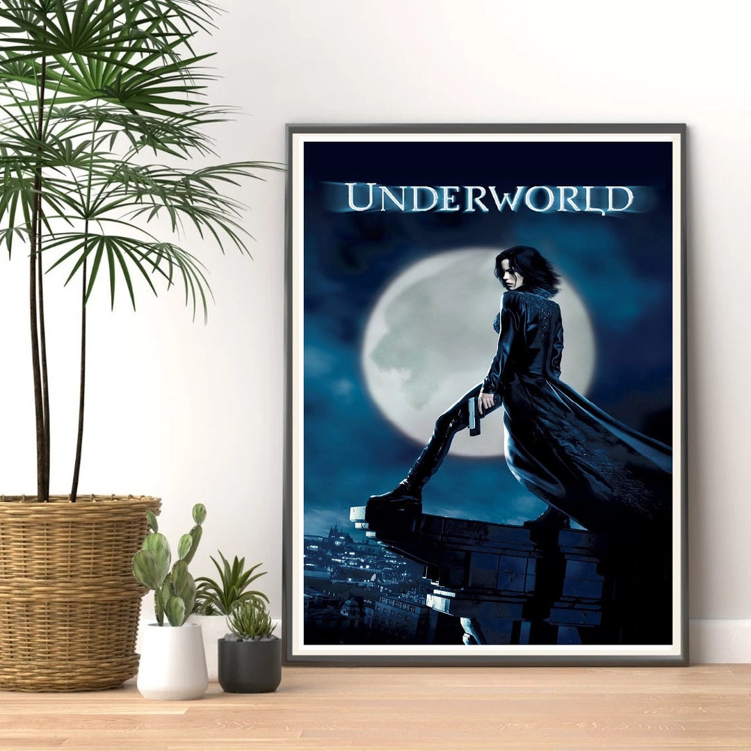 Underworld (2003) Movie Poster Print, Canvas Wall Art, Room Decor ...