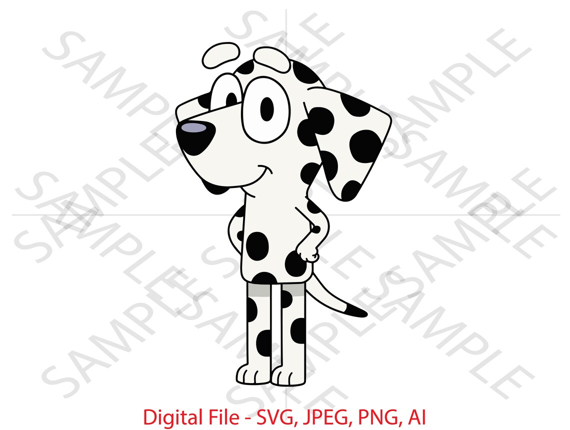 Chloe, Chloe Bluey, Bluey, Bluey SVG, Chloe Bluey Show, Cartoon, Vinyl ...