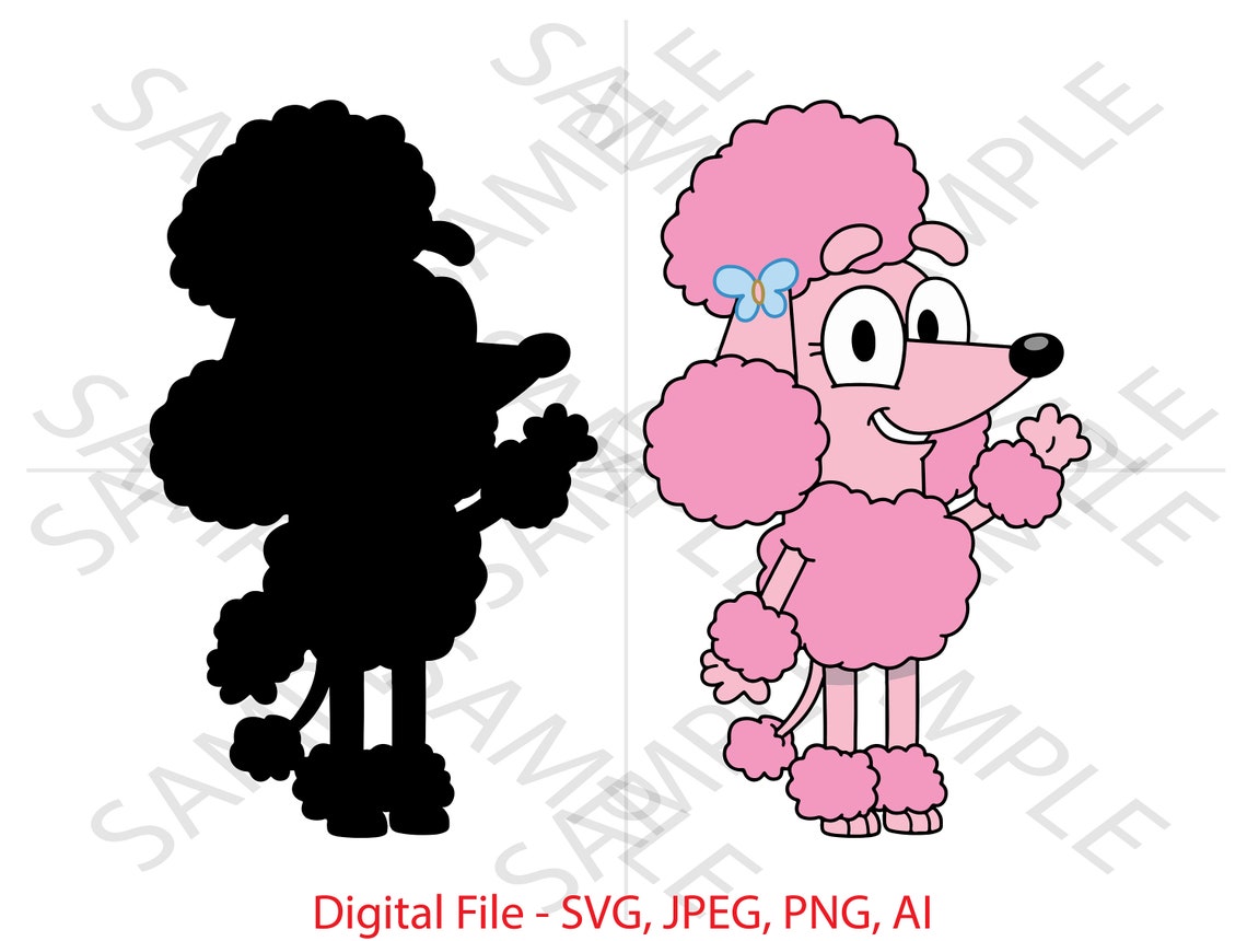 CoCo Bundle, CoCo Bluey, Bluey, Bluey SVG, CoCo Bluey Show, Cartoon ...