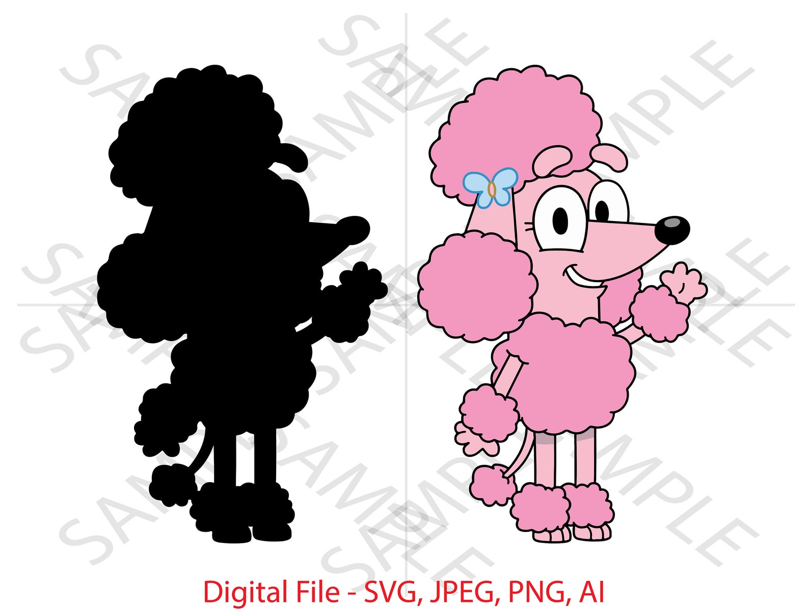 CoCo Bundle, CoCo Bluey, Bluey, Bluey SVG, CoCo Bluey Show, Cartoon ...