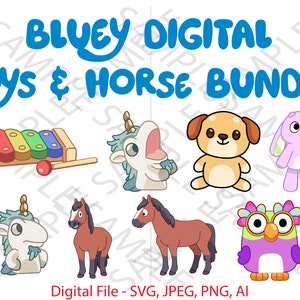 Floppy, Floppy Bluey, Bluey, Bluey SVG, Floppy Bluey Show, Cartoon ...